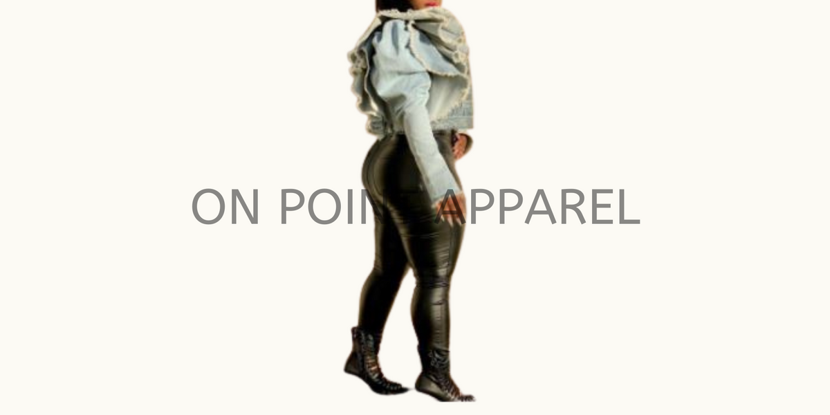 On Point Water Wash Short Denim Jacket – On Point Apparel